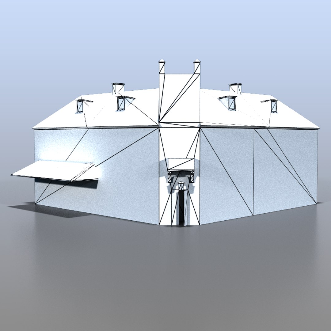 House German 3d Model