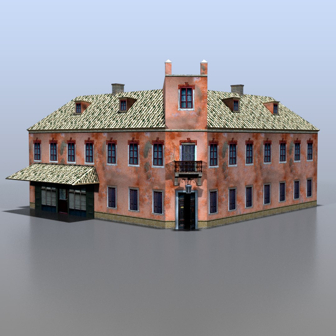 House German 3d Model
