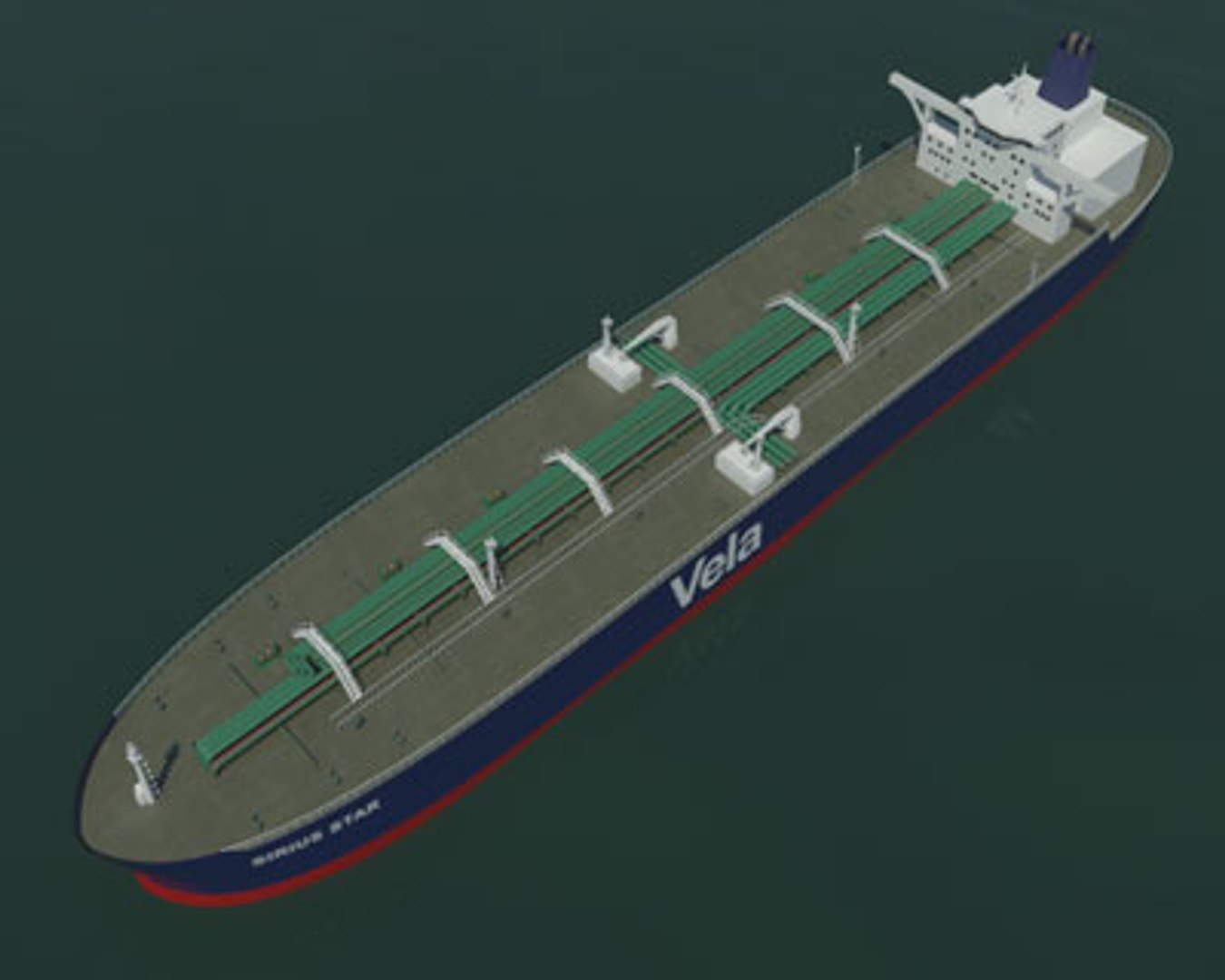3d Tanker Sirius Star Model