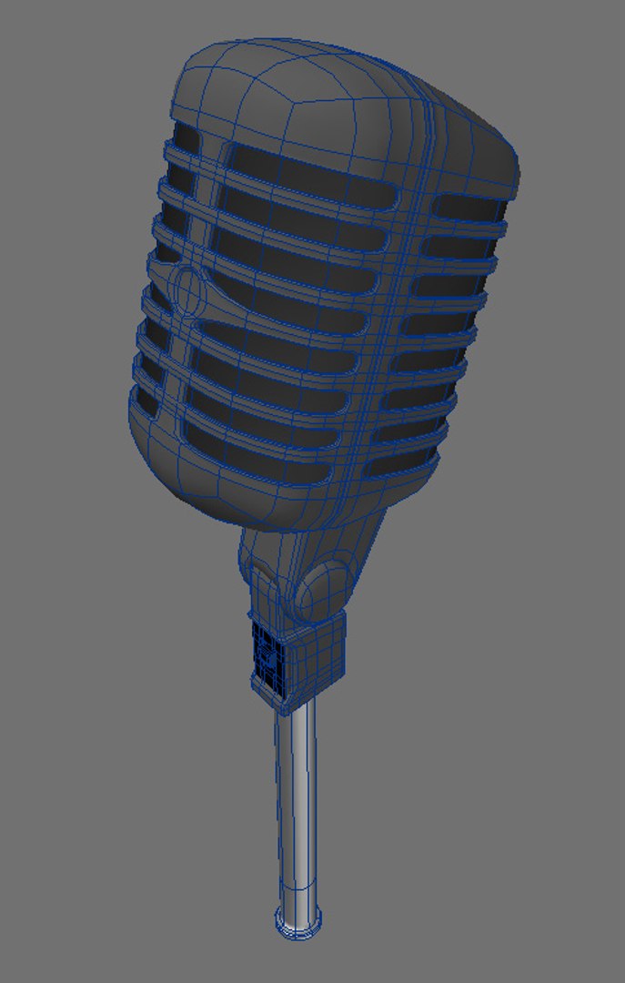 Mic Microphone 3d Model