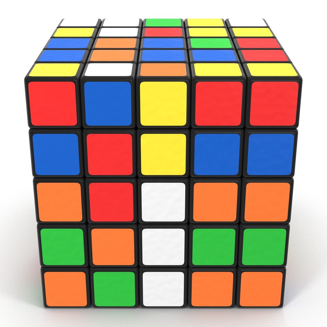 Rubiks Cube 5x5 3d C4d