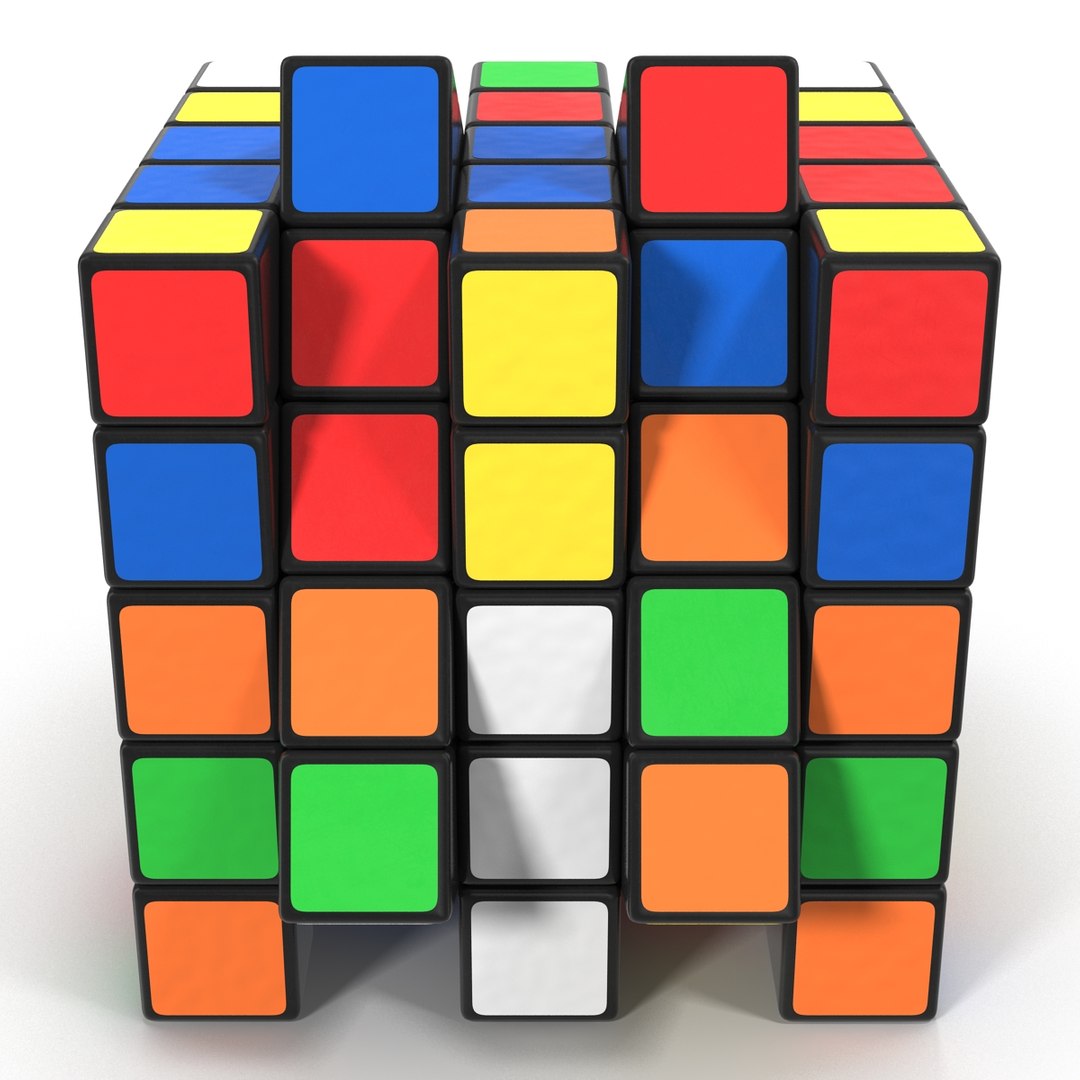 Rubiks Cube 5x5 3d C4d