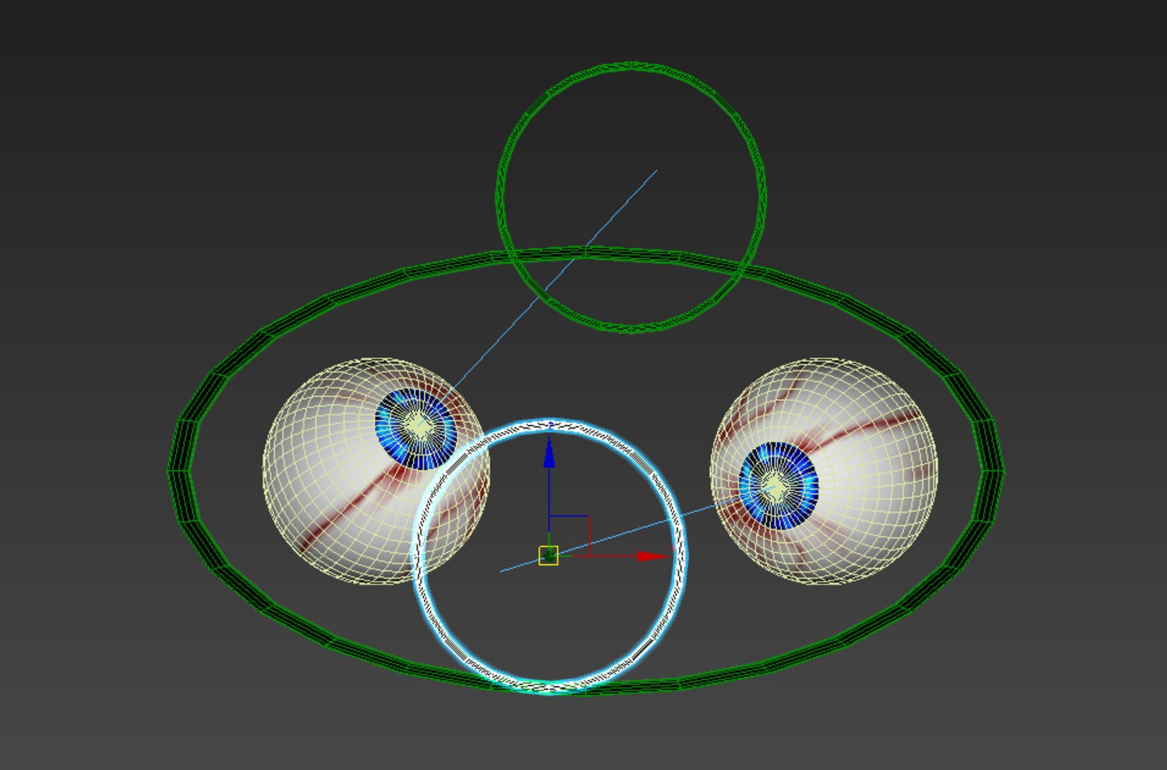Free Rigged Eyeballs 3D Model - TurboSquid 1596325