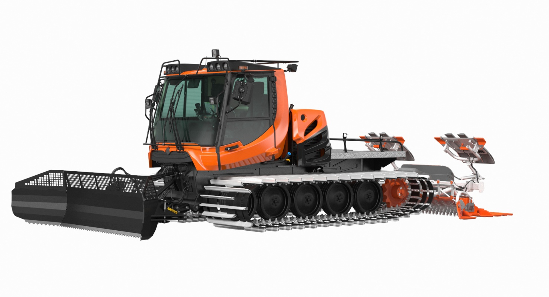 3D Snow Groomer Generic Model - TurboSquid 1400780