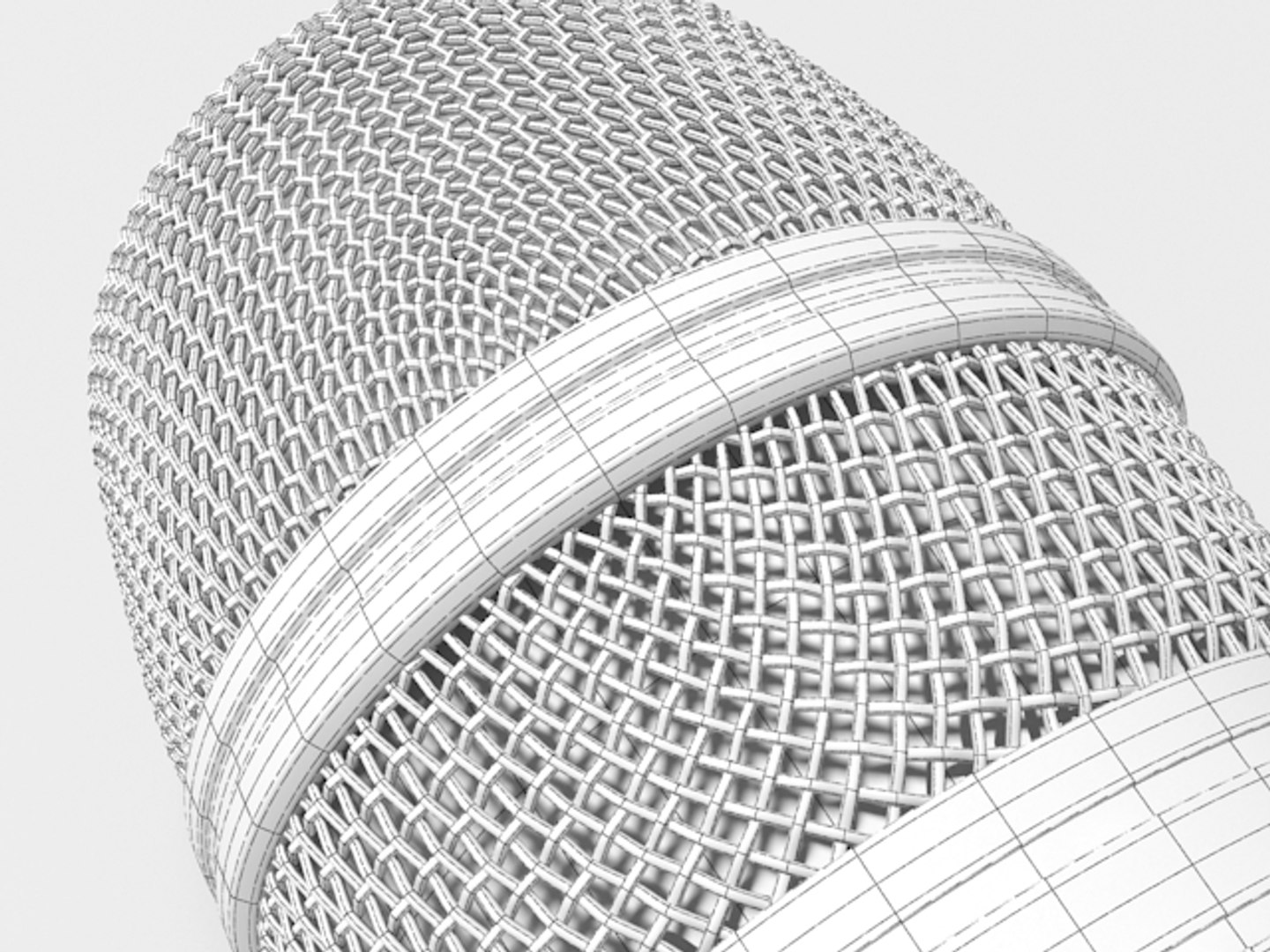 3d Microphone Mesh