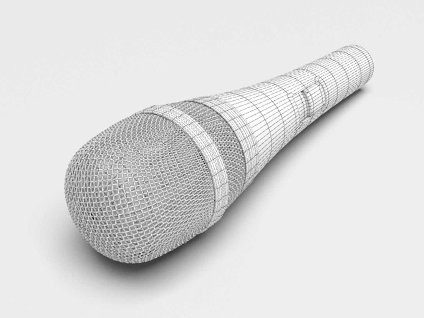 3d Microphone Mesh
