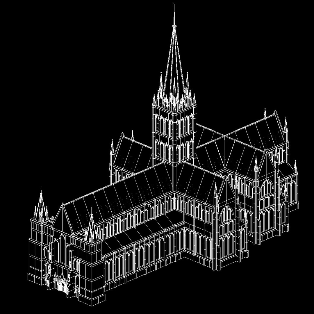 Salisbury Cathedral 3d Model