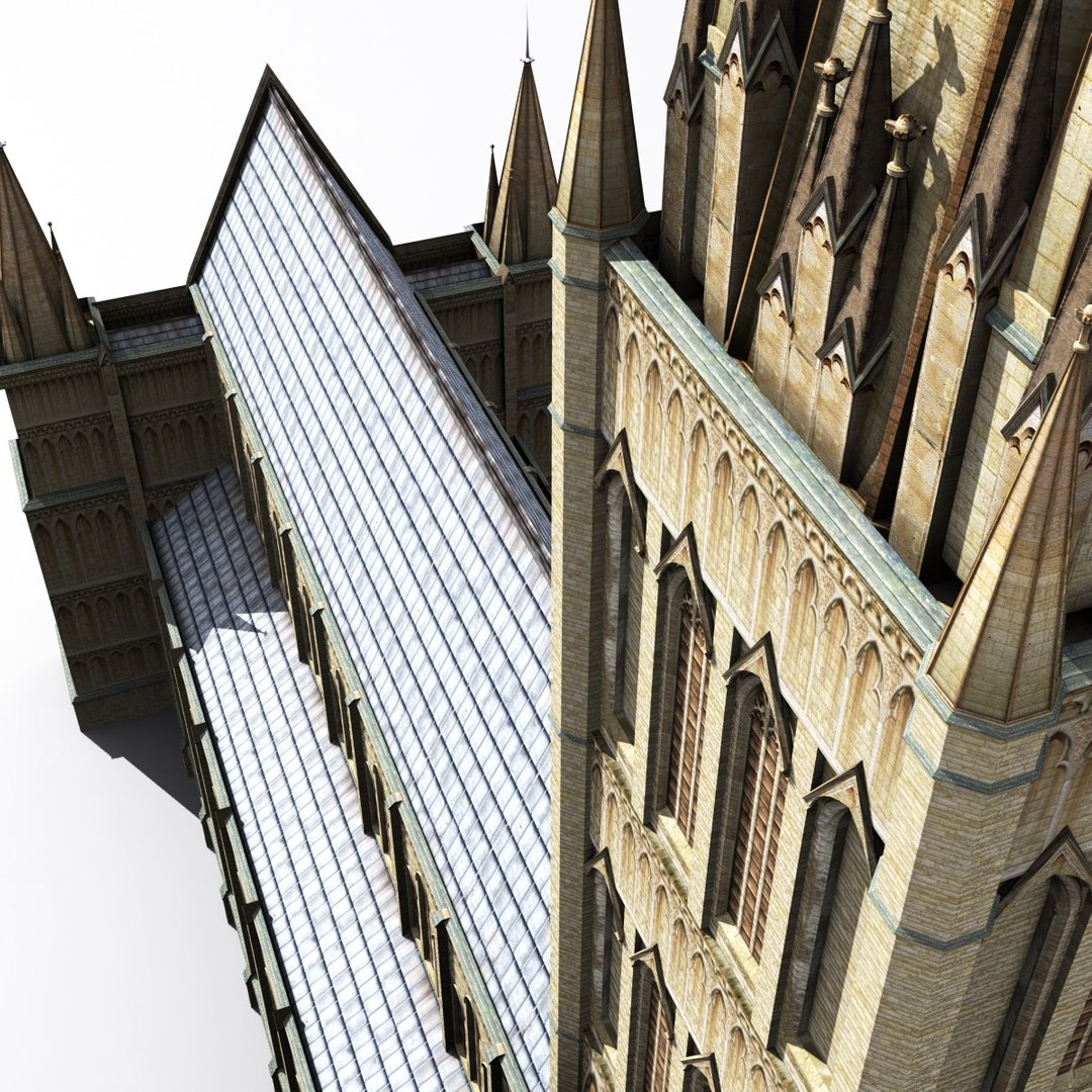 Salisbury Cathedral 3d Model