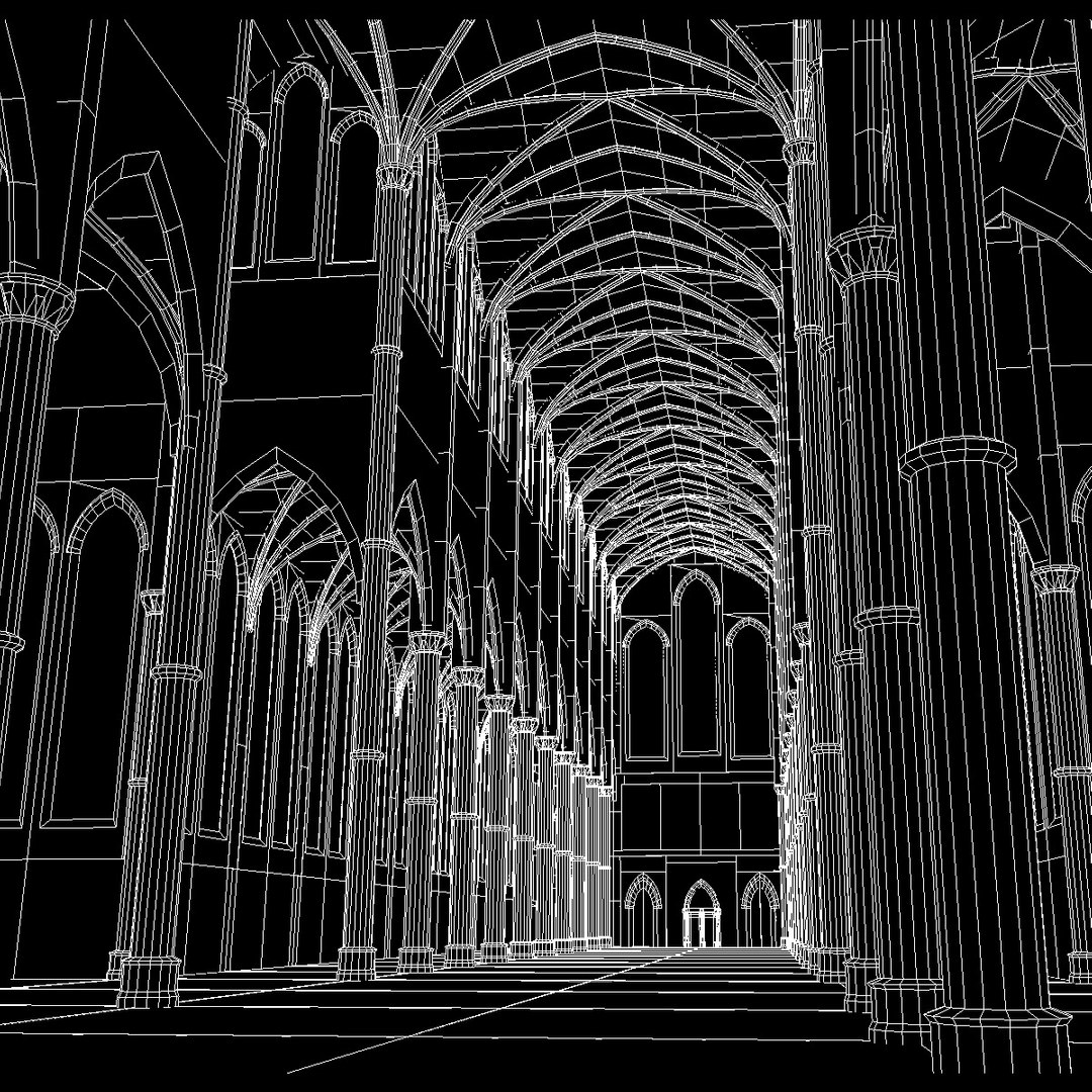 Salisbury Cathedral 3d Model