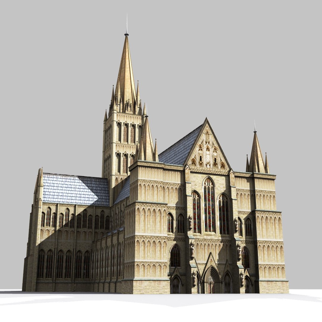 Salisbury Cathedral 3d Model