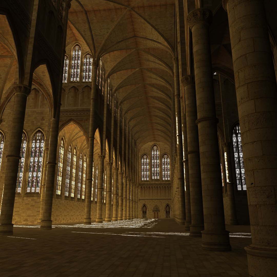 Salisbury Cathedral 3d Model