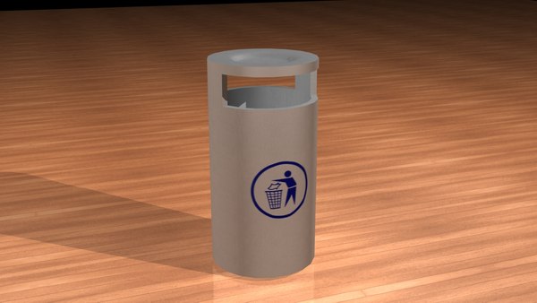 urban trash 3d model