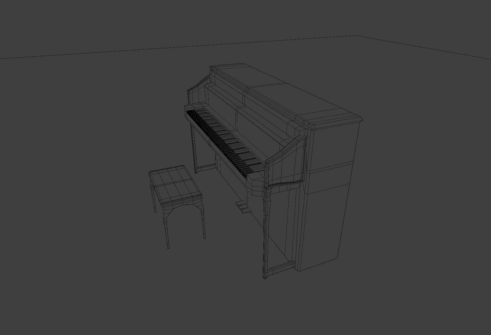 3D Piano model - TurboSquid 2008657