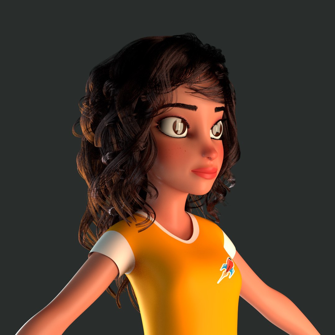 3D Mika Character Animation - TurboSquid 1211864