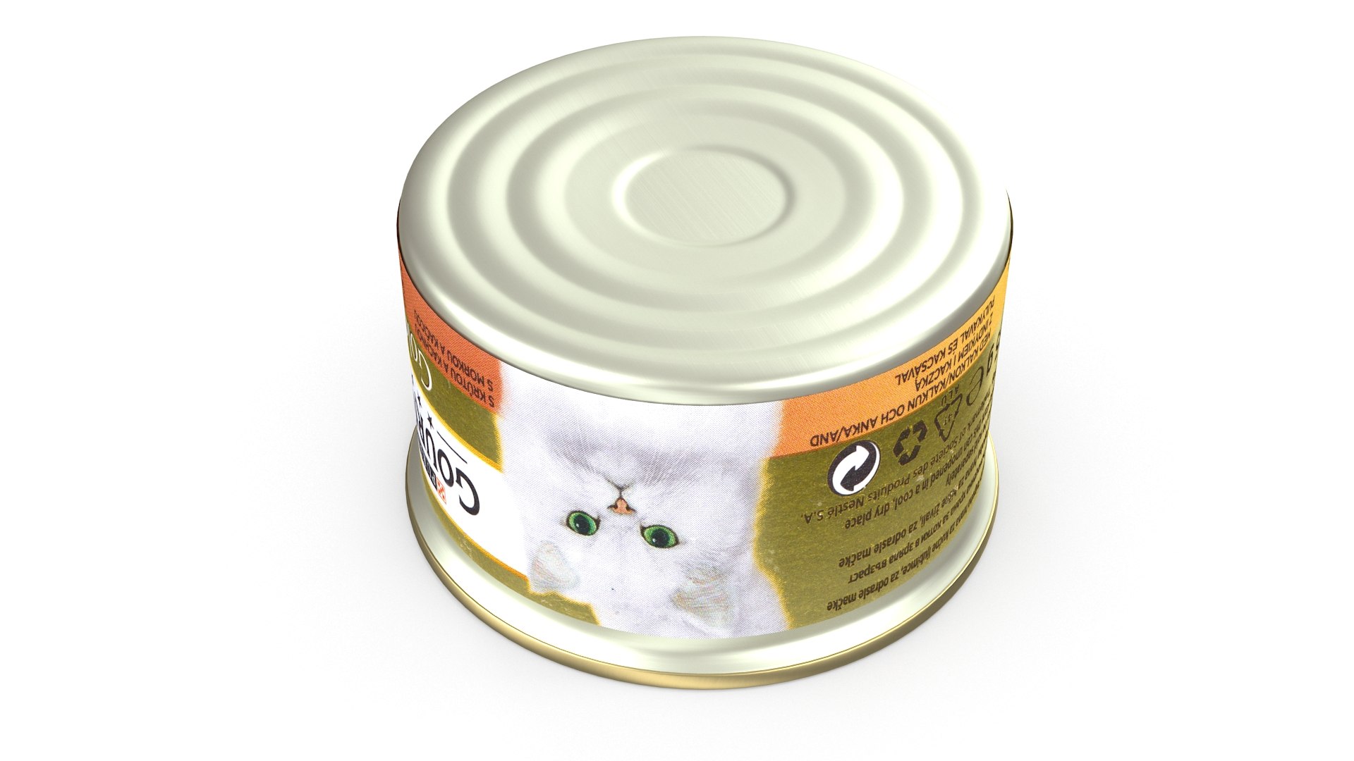 Cat Food 3D Model - TurboSquid 1437196