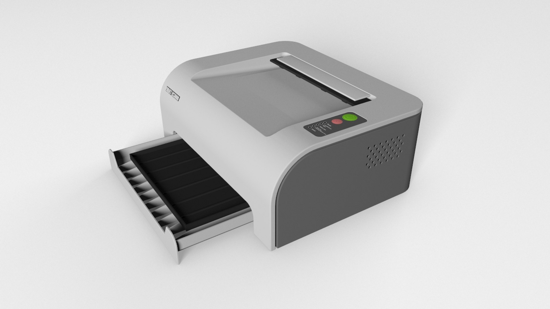 laser printer 3d model