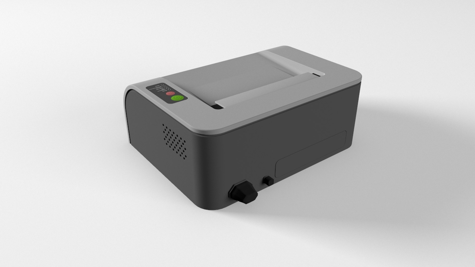 laser printer 3d model