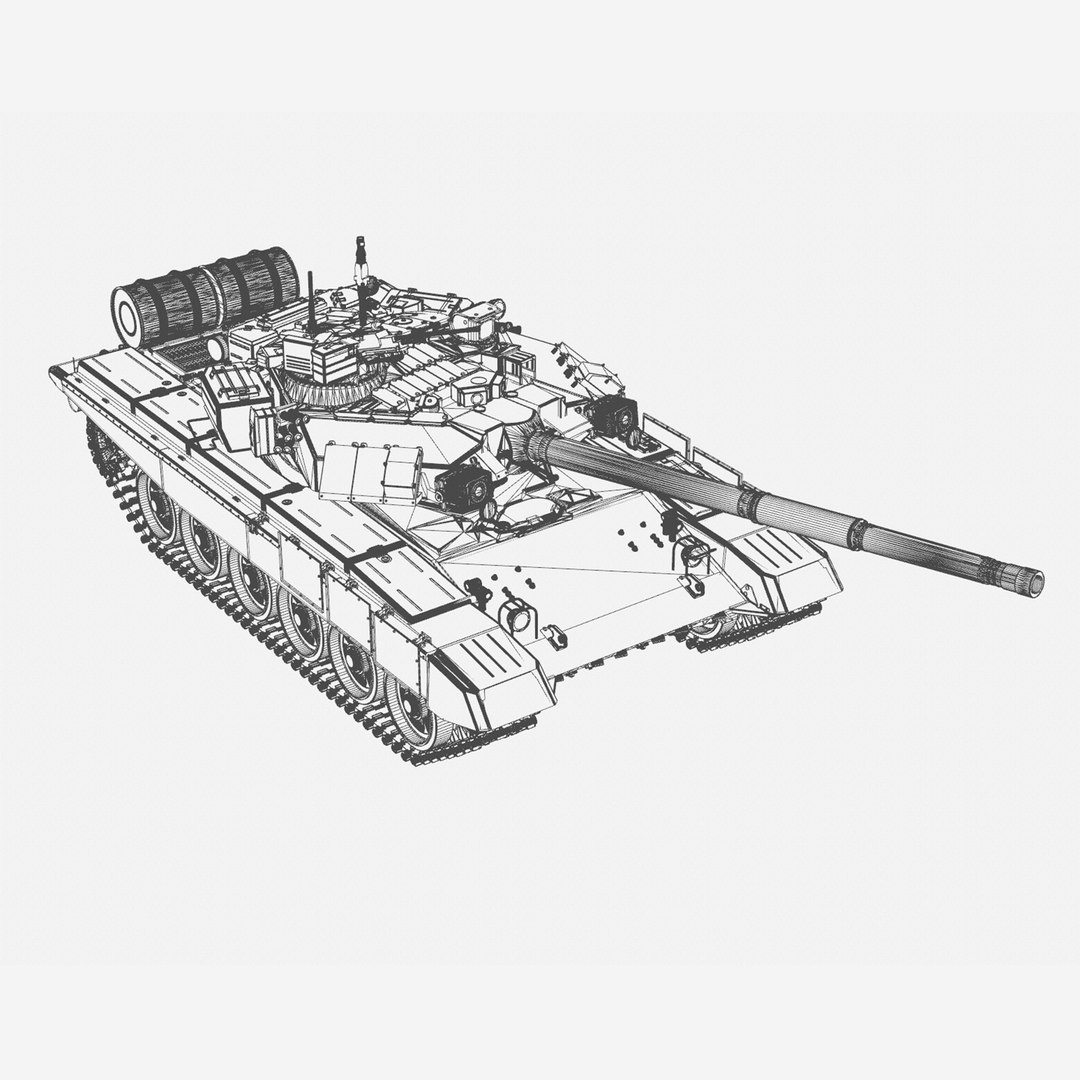 3D T-90 - TurboSquid 1874949