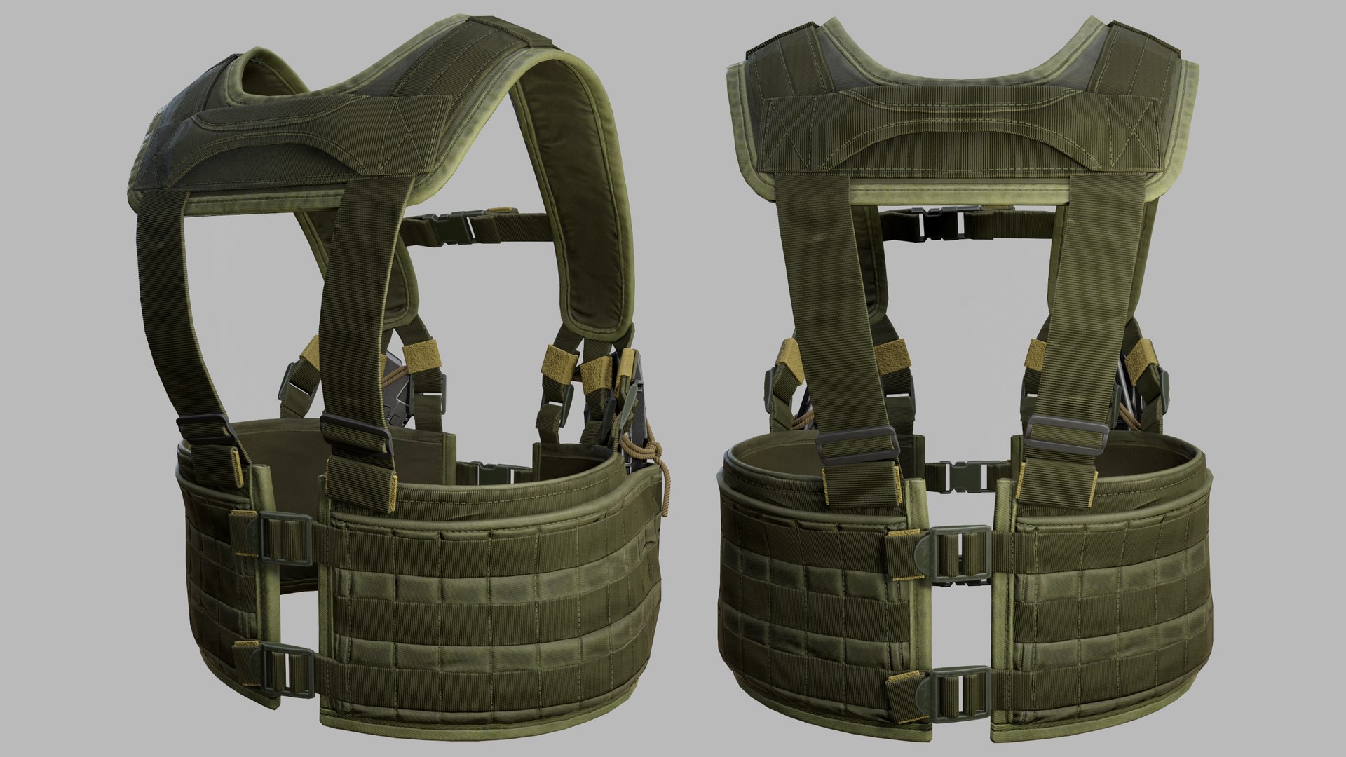 3D Tactical Vest Model - TurboSquid 1854232