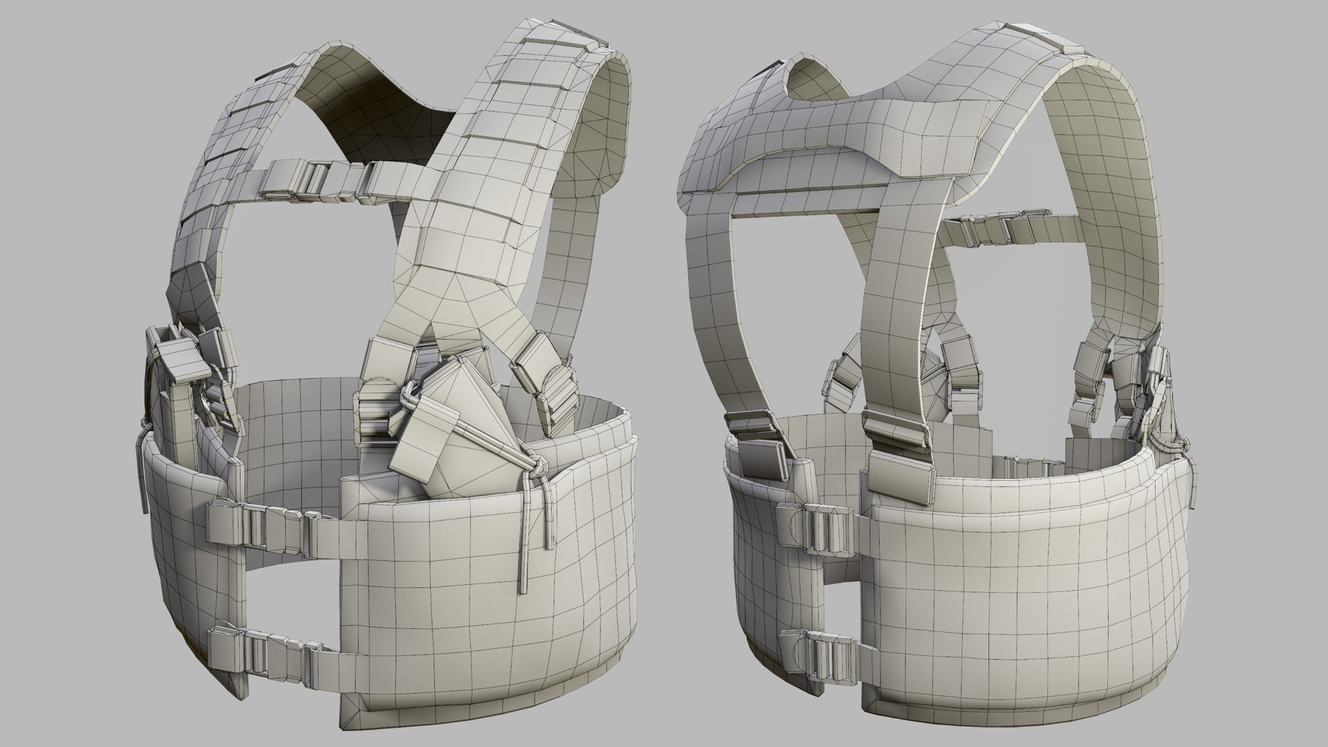 3D Tactical Vest Model - TurboSquid 1854232