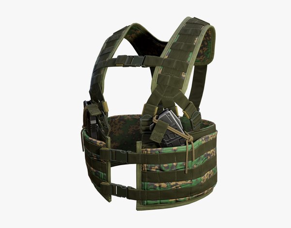 3D Tactical Vest model - TurboSquid 1854232