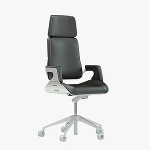 Interstuhl Silver Office Chair 3d 3ds
