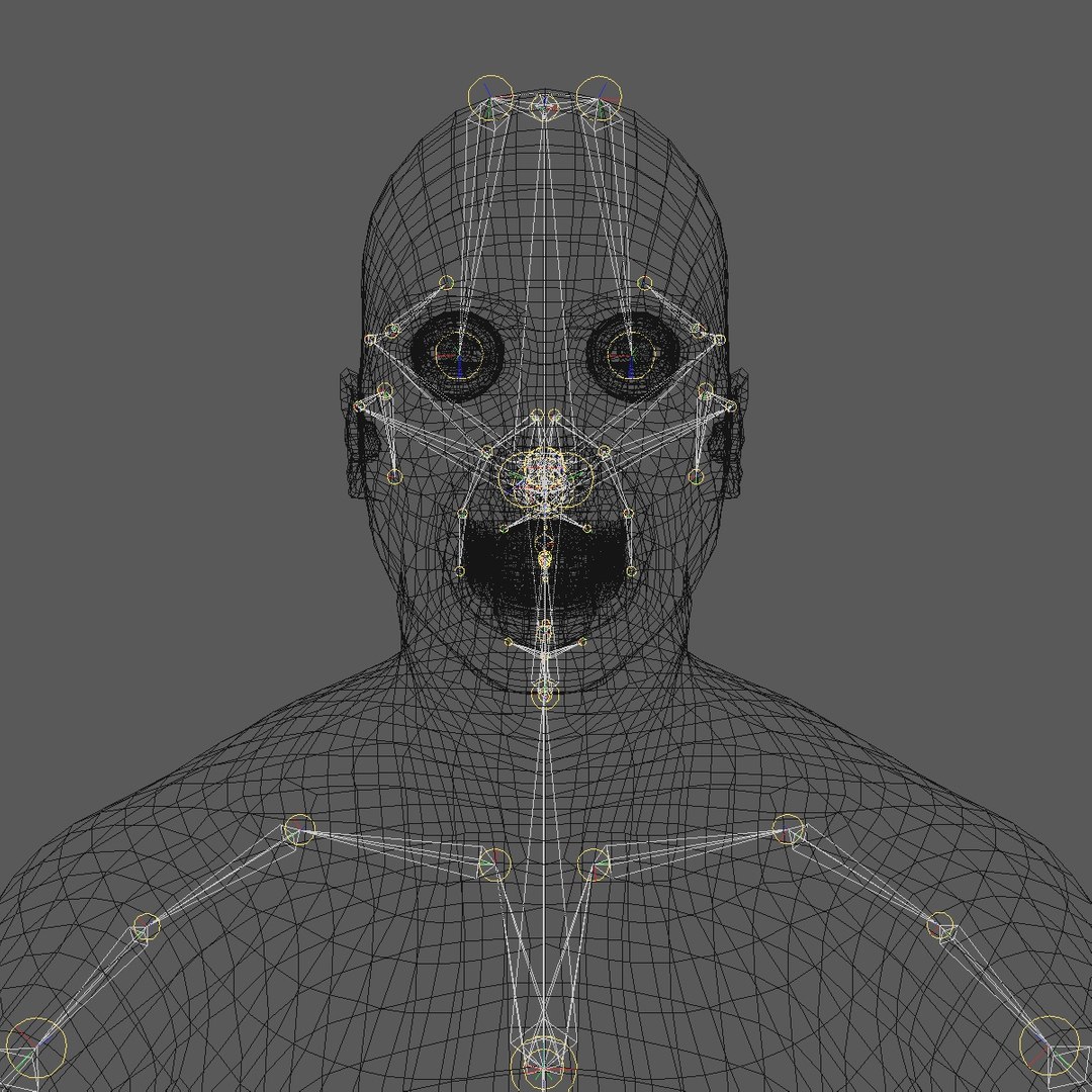 3d c4d realistic base mesh 45