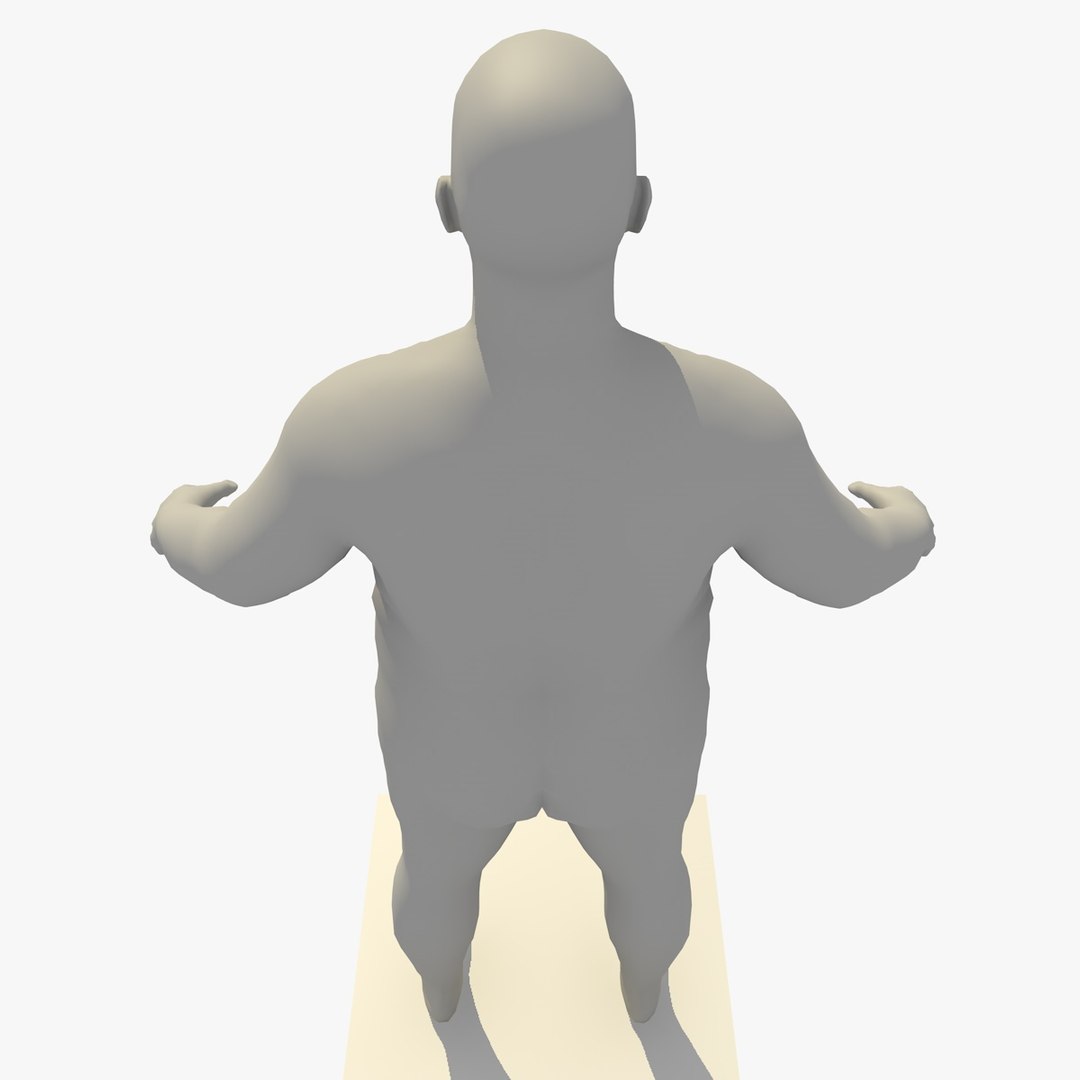 3d c4d realistic base mesh 45