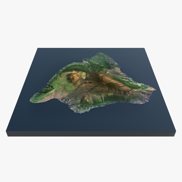 modelo 3d Isla de Hawaii - TurboSquid 1042700