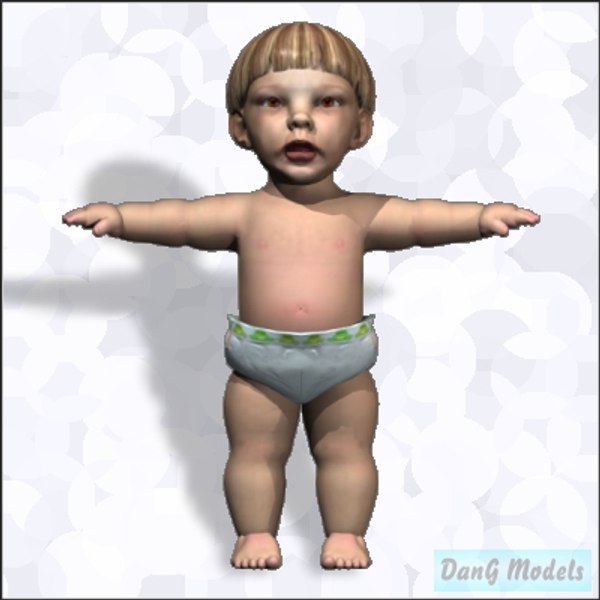 Baby 3D Models for Download | TurboSquid