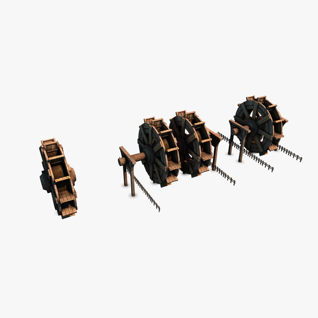 Water Mill 3D model - TurboSquid 2009017