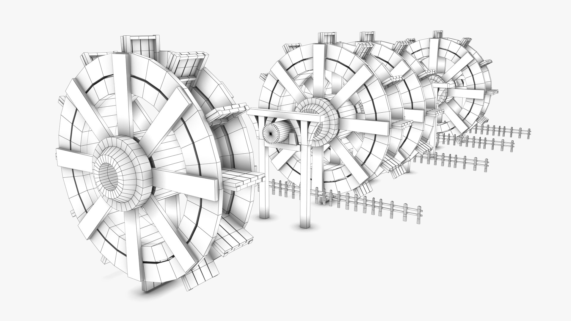 Water Mill 3D Model - TurboSquid 2009017