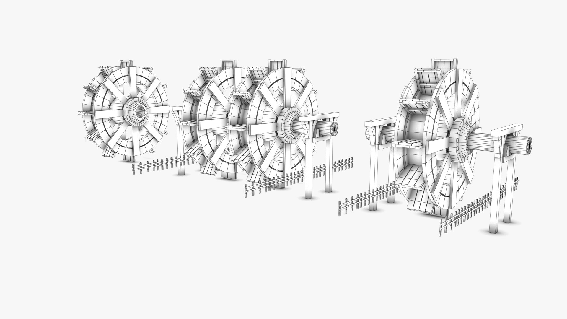 Water Mill 3D Model - TurboSquid 2009017