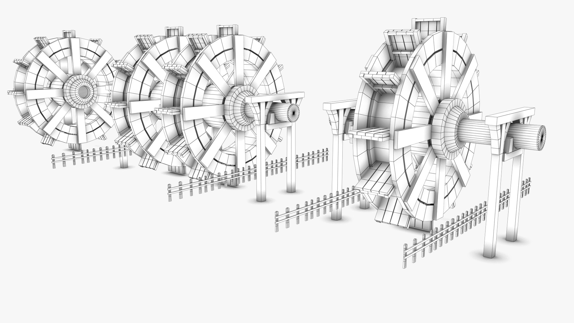 Water Mill 3D Model - TurboSquid 2009017