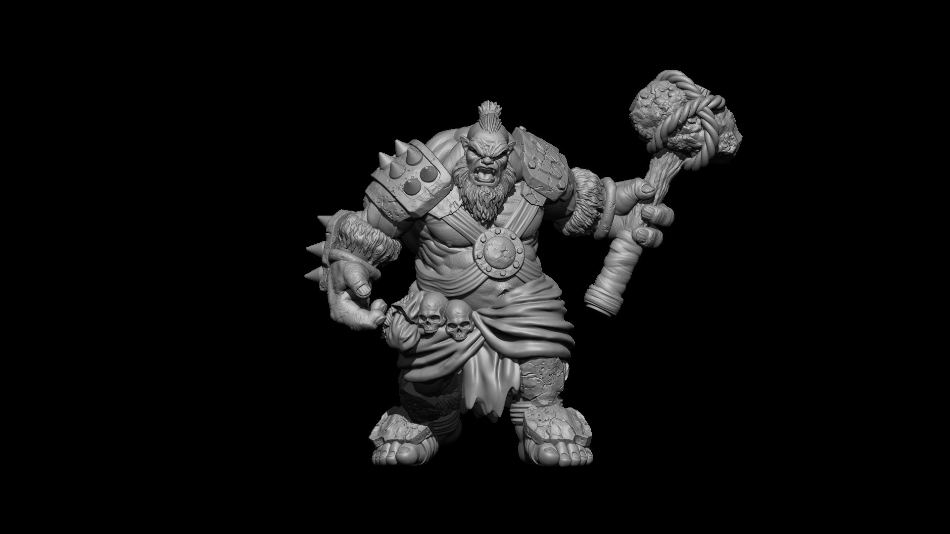 3D 3D Printable Ogre Model model - TurboSquid 2059443
