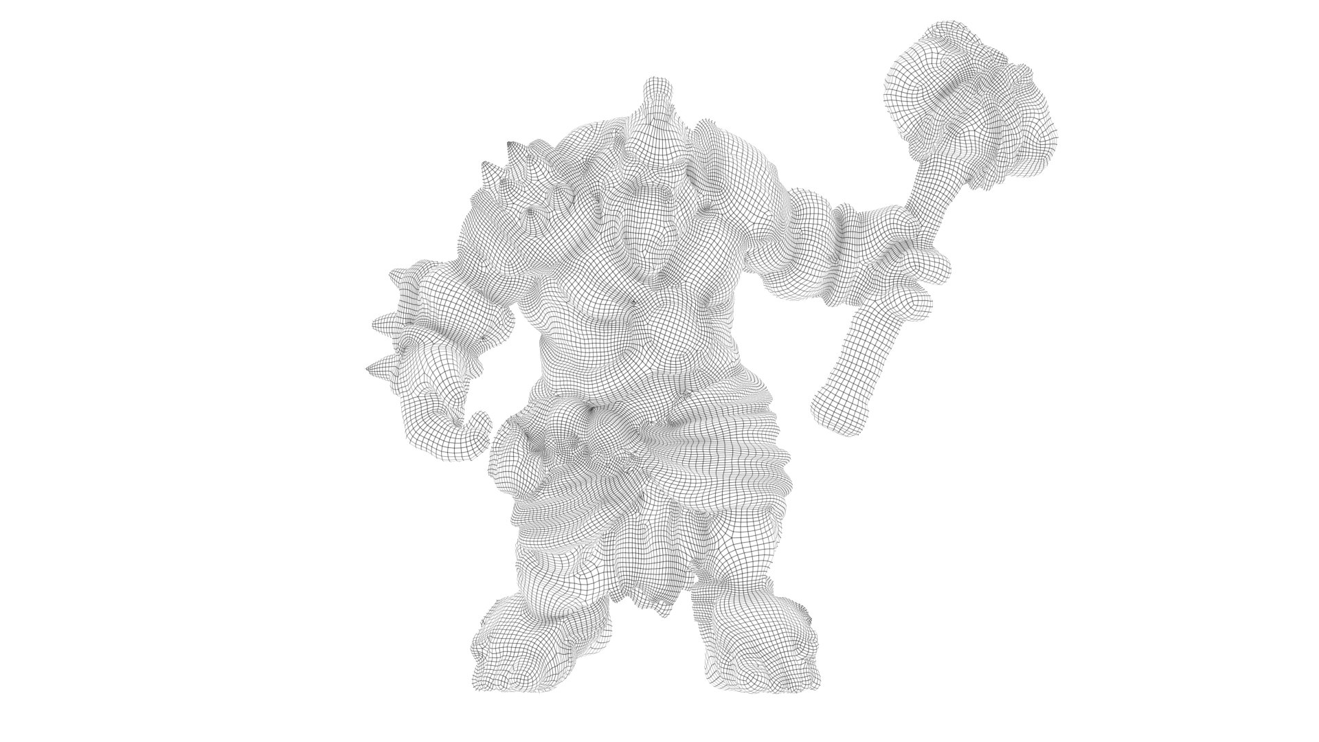 3D Printable Ogre model - TurboSquid 2059443