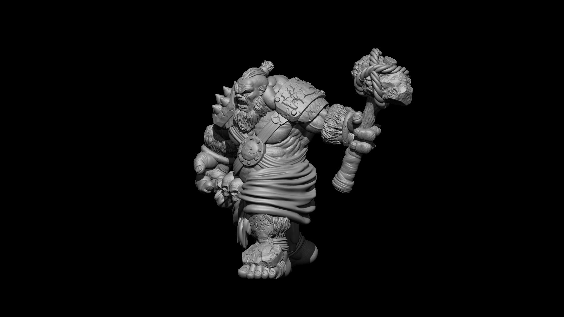 3D 3D Printable Ogre Model model - TurboSquid 2059443