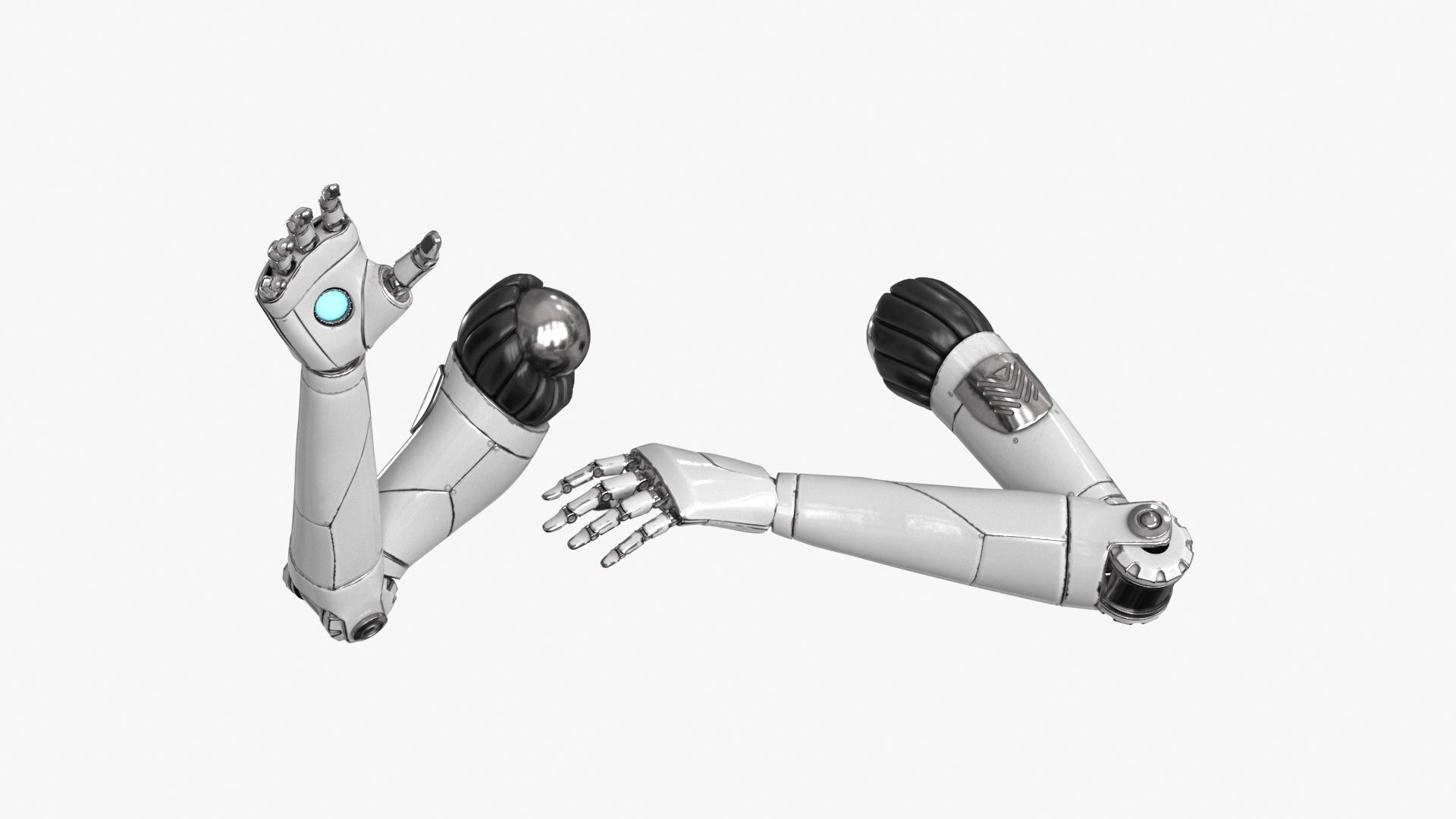 Cyborg Robot Hand 3D model - TurboSquid 2175205