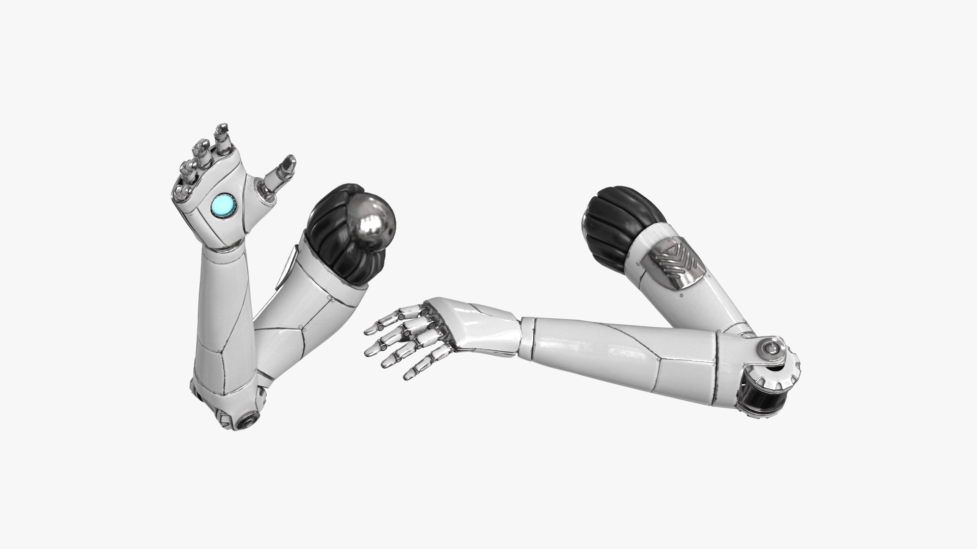 Cyborg Robot Hand 3D model - TurboSquid 2175205