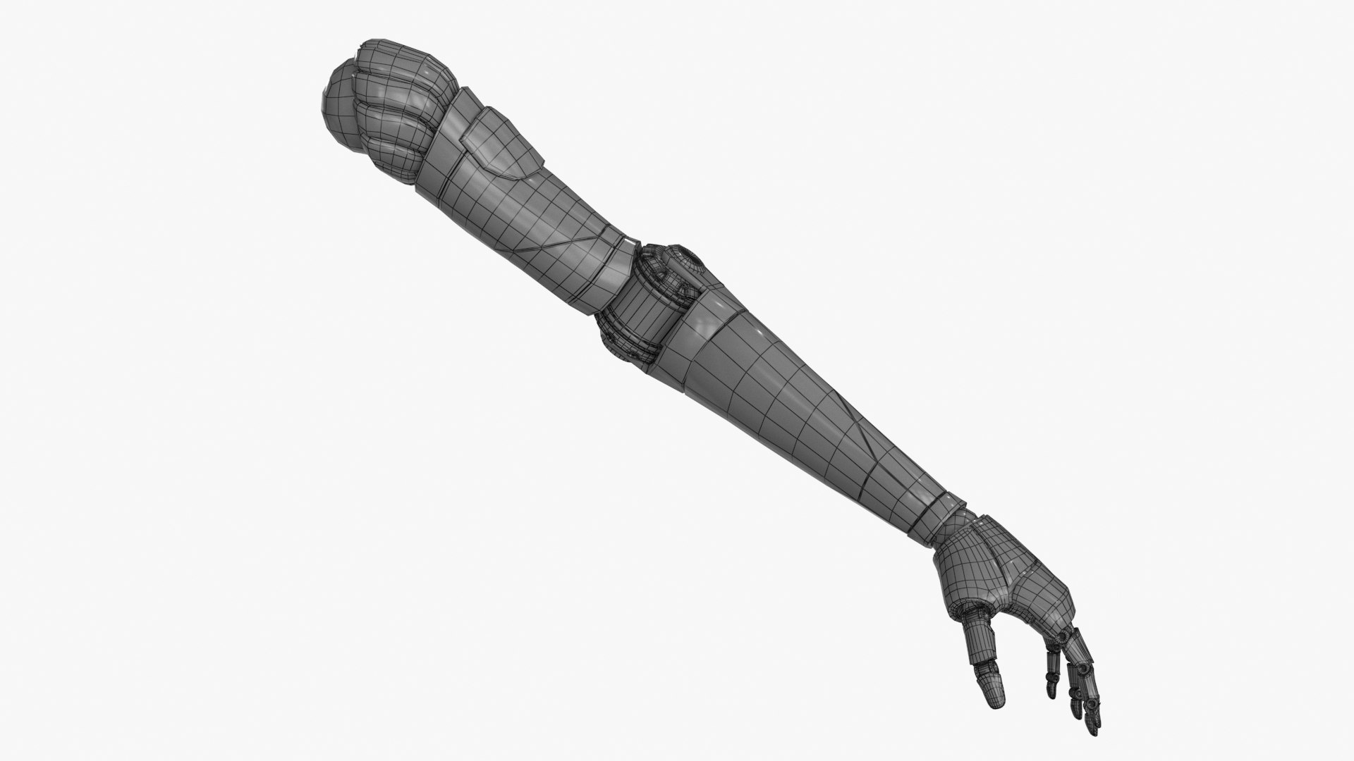 Cyborg Robot Hand 3D model - TurboSquid 2175205