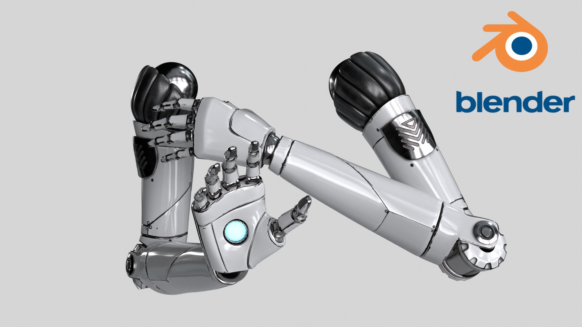 Cyborg Robot Hand 3D model - TurboSquid 2175205