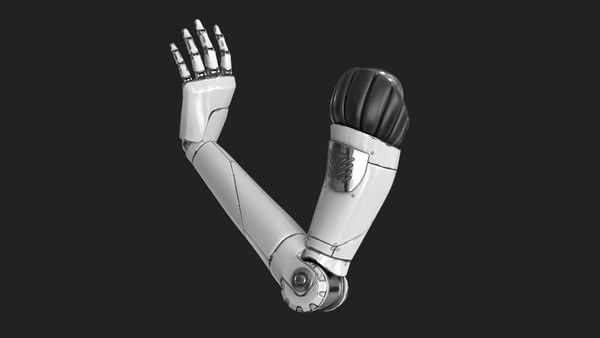 modelo 3d Mano de robot cyborg - TurboSquid 2175205