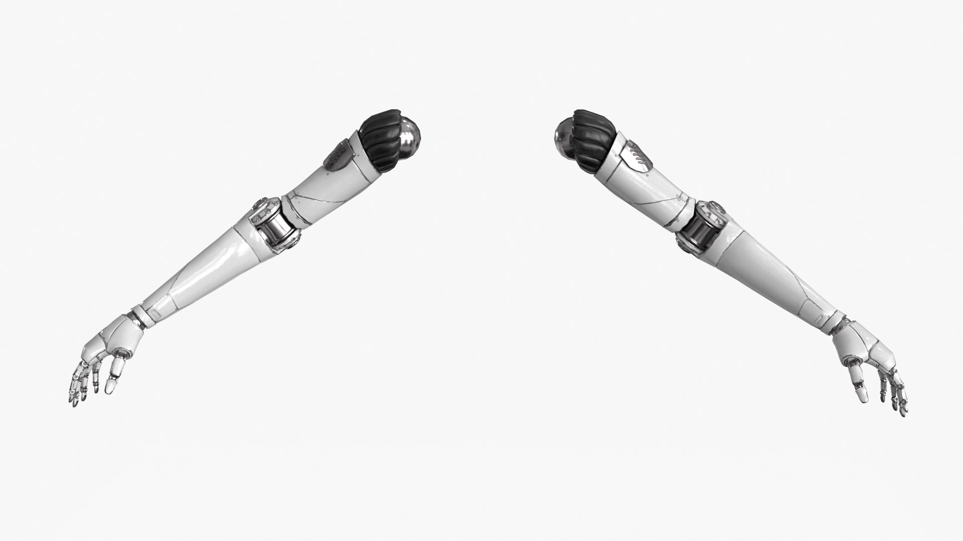 Cyborg Robot Hand 3D model - TurboSquid 2175205