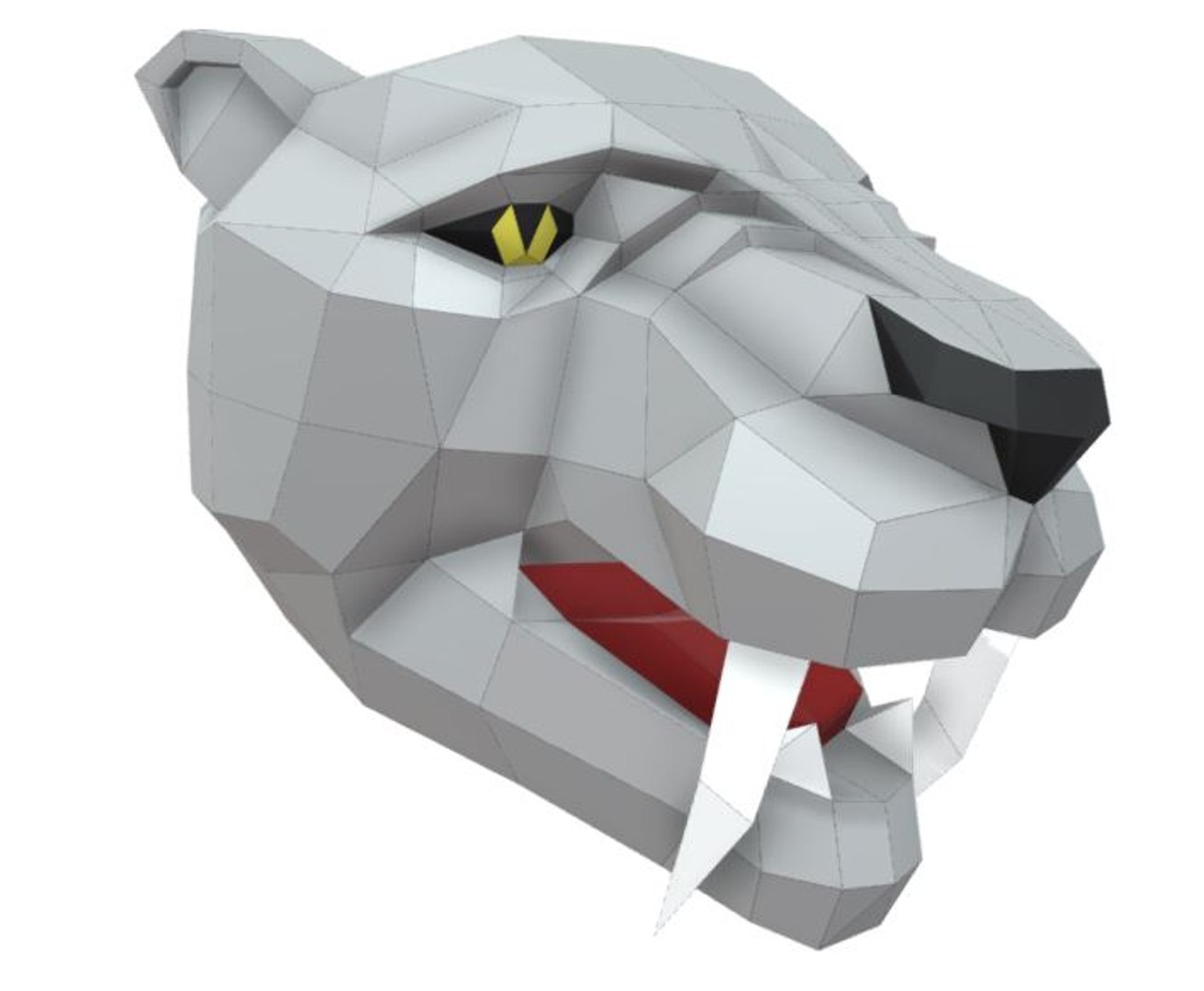 Tiger saber tooth model - TurboSquid 1489169