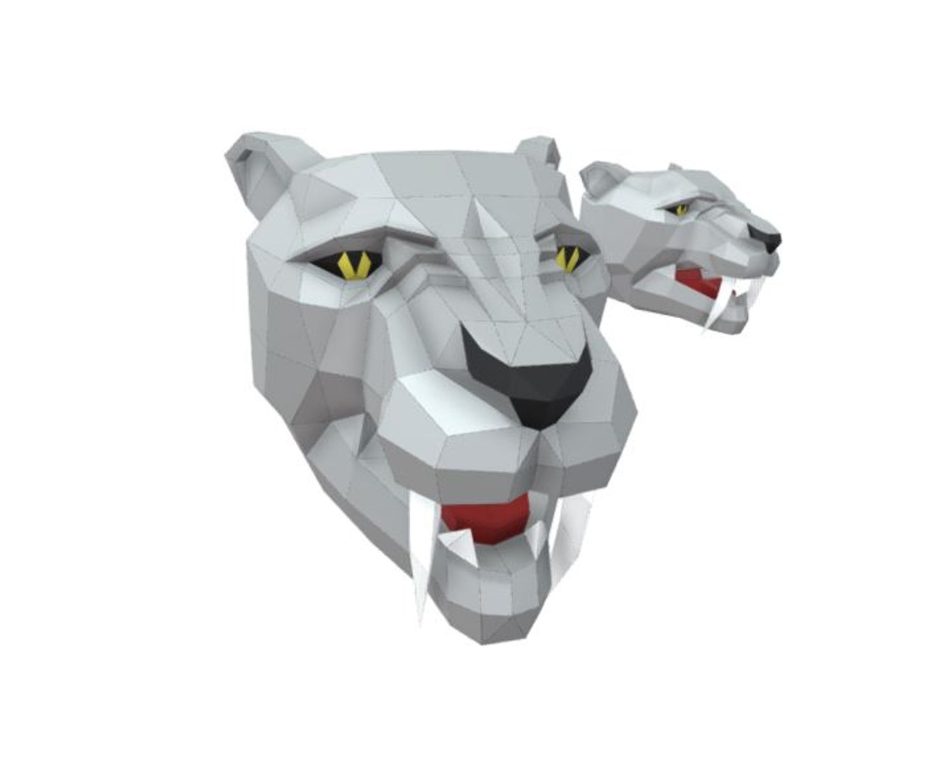Tiger saber tooth model - TurboSquid 1489169