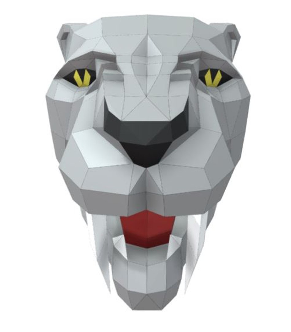 Tiger saber tooth model - TurboSquid 1489169