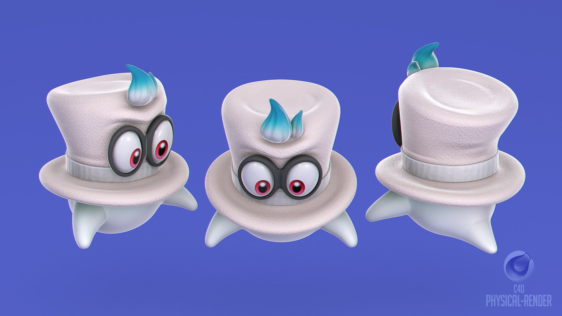 Cappy - Mario Odyssey 3D Model - TurboSquid 1598408