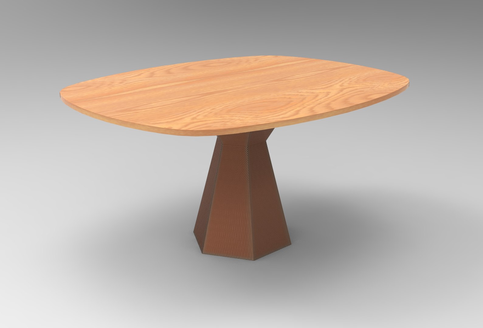 Hunka Dining Table 3D - TurboSquid 2261212