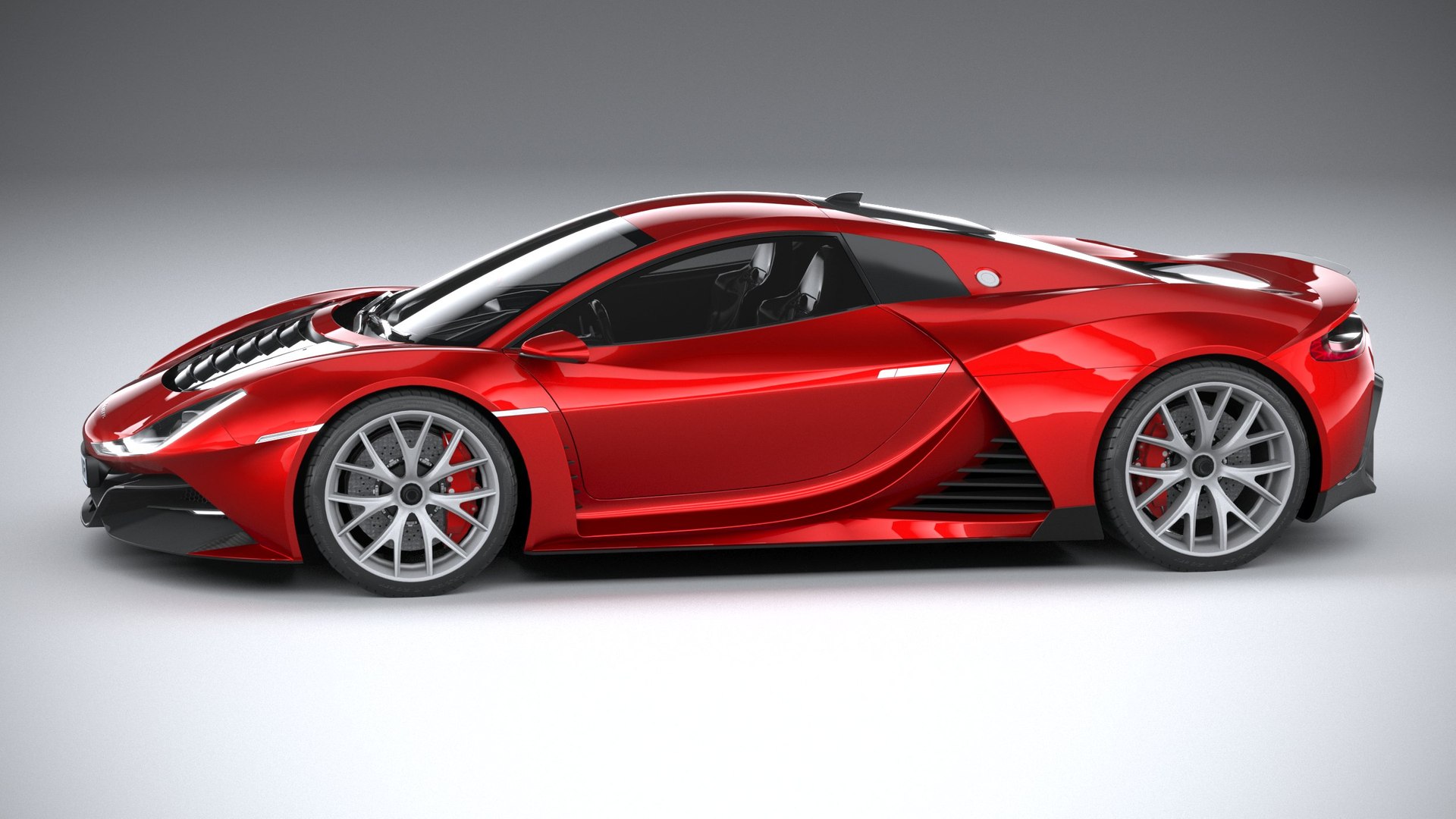 Generic Supercar V1 2020 LowPoly Model - TurboSquid 1813114