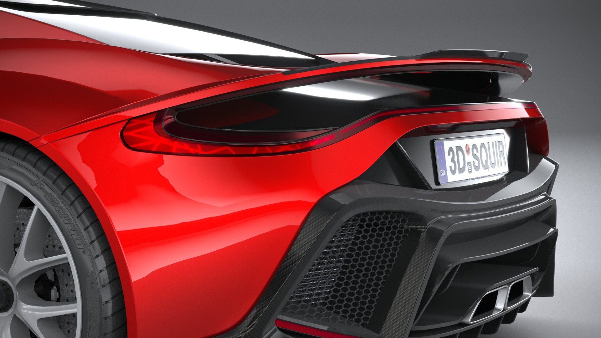 Generic Supercar V1 2020 LowPoly Model - TurboSquid 1813114